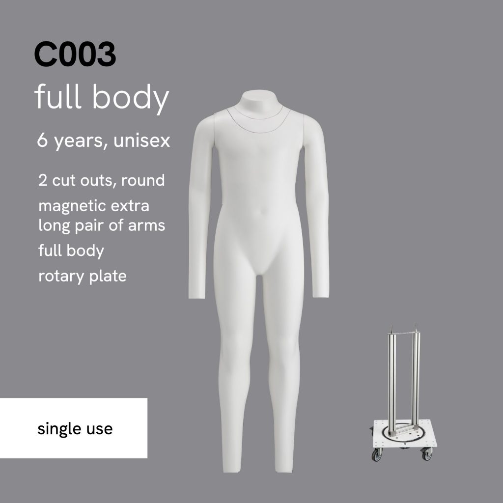 Children's Ghost Mannequins by Mohr Models